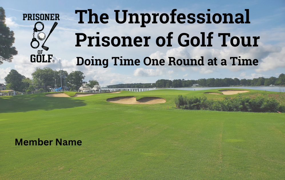 POG Tour Membership Card | Prisoner of Golf